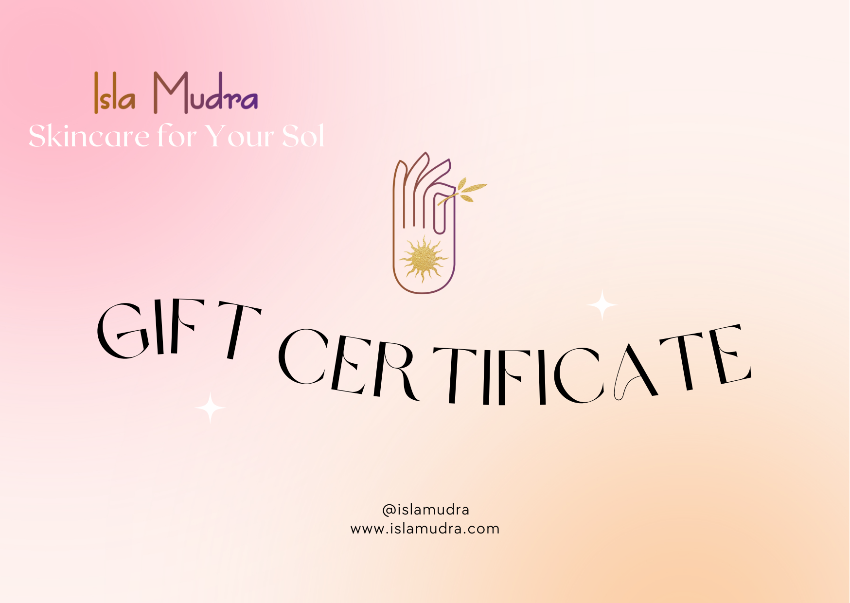 Isla Mudra Gift Card